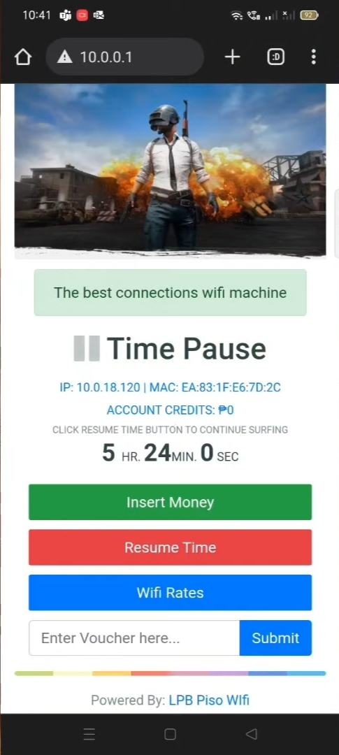 How to LPB.wifi Pause & Resume - LPB Piso Wifi